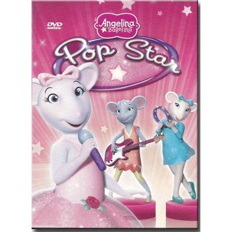 Dvd Angelina Ballerina Pop Star 5 Episódios No Shoptime