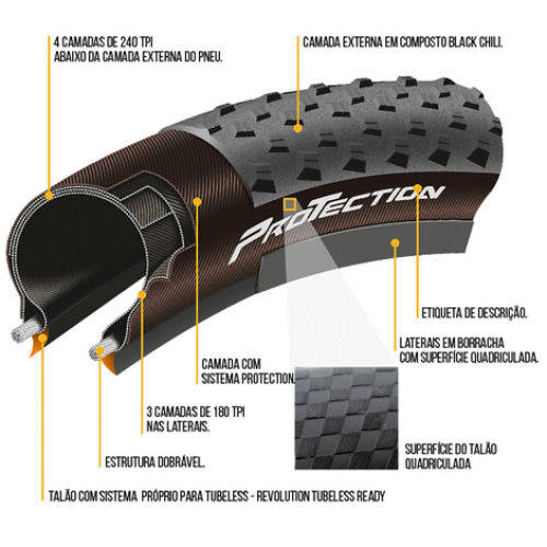 Pneu Continental Der Baron Projekt Protection Downhill Enduro 27 5 X 2 pneu-continental-der-baron-projekt-protection-downhill-enduro-27-5-x-2