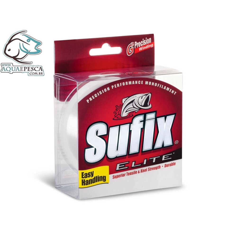 Linha Sufix Elite 29lb 0,40mm 300M no Shoptime