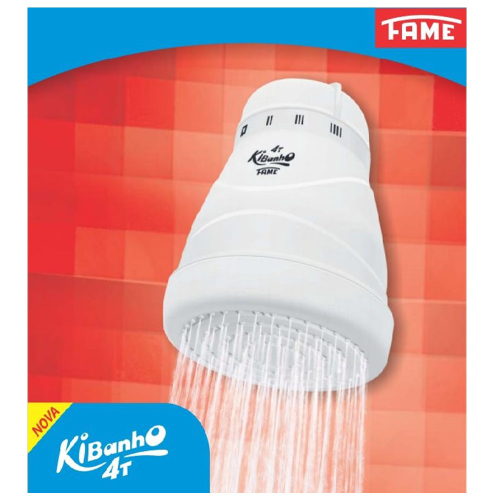 Chuveiro Fame Ducha Nova Kibanho 4t 220v 6800w No Shoptime
