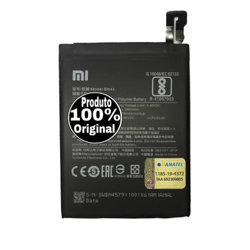 Bateria Bn45 Xiaomi Redmi Note 5/5 Pro Promoção no Shoptime