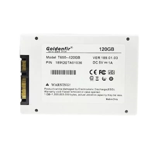 Ssd 120GB Goldenfir T650 Alto Desempenho para Pc ou Notebook ...