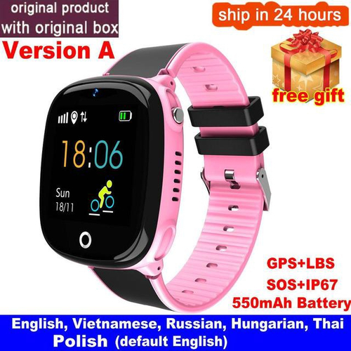 HW11 Kids Smart Watch gps lbs Tracker pçsition Pedometer sos IP67 ...