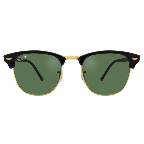 Óculos De Sol Ray Ban Clubmaster Classic Polarizado Rb3016 901 58 51 No