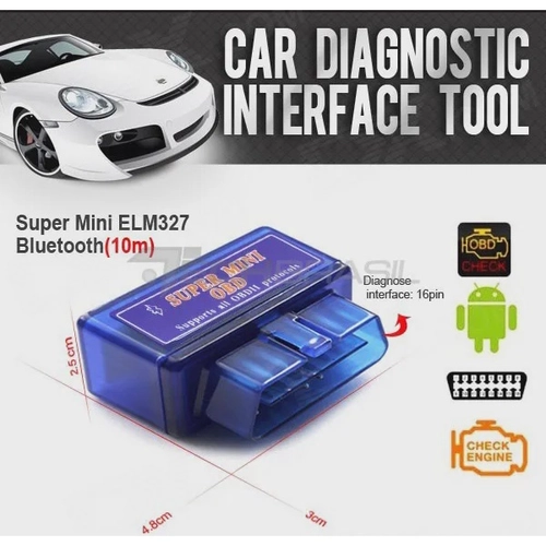 Scanner Automotivo Elm327 Obd2 V2.1 Bluetooth Diagnóstico Pe no Shoptime