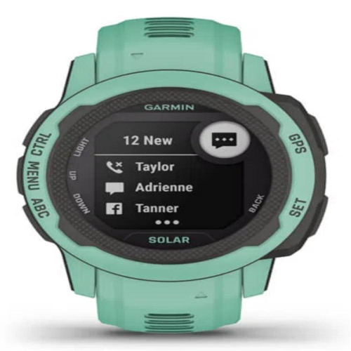 Relógio Garmin Instinct 2s Solar Verde Com Monitor Cardíaco De Pulso E